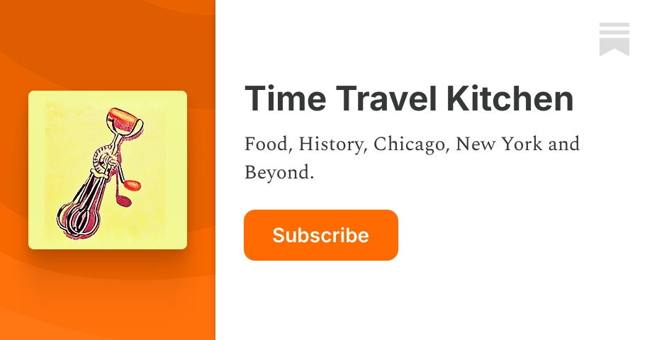 Time Travel Kitchen | Jolene Handy | Substack