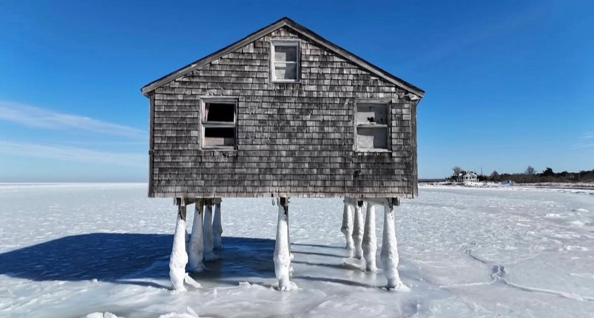 The End Of An Era: Lazy Point “Stilts” House Collapses