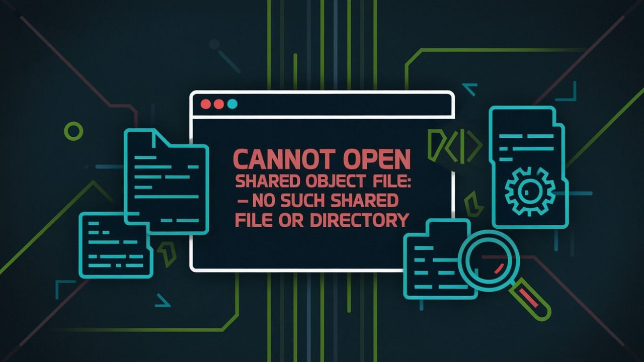 Cannot Open Shared Object File: No Such File or Directory [Solved Fixed]