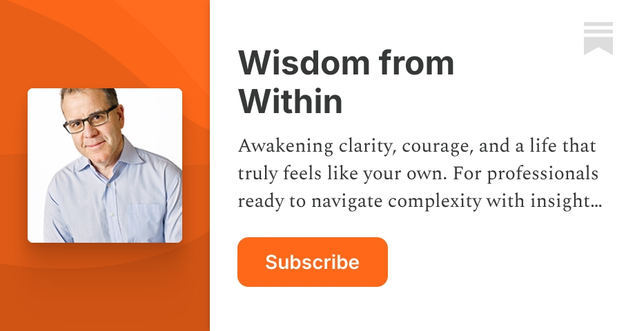 Wisdom from Within | Barry Simon | Substack