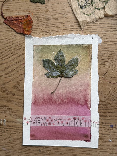 Take a Creative Pause with Watercolour and Mixed Media
