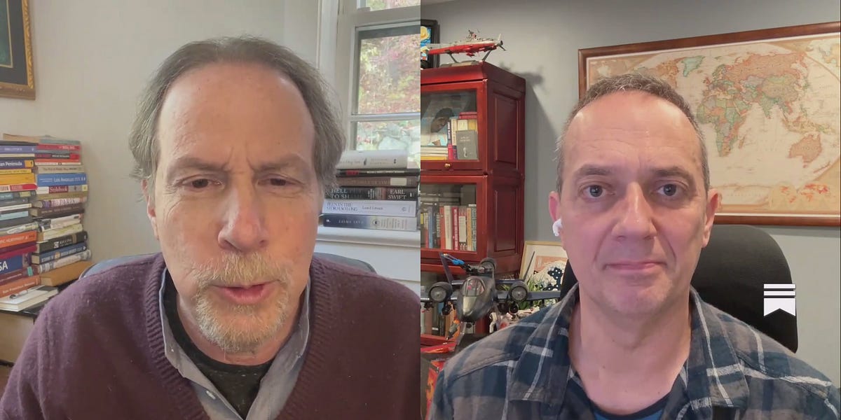 Substack Live with Steven Beschloss and JVL