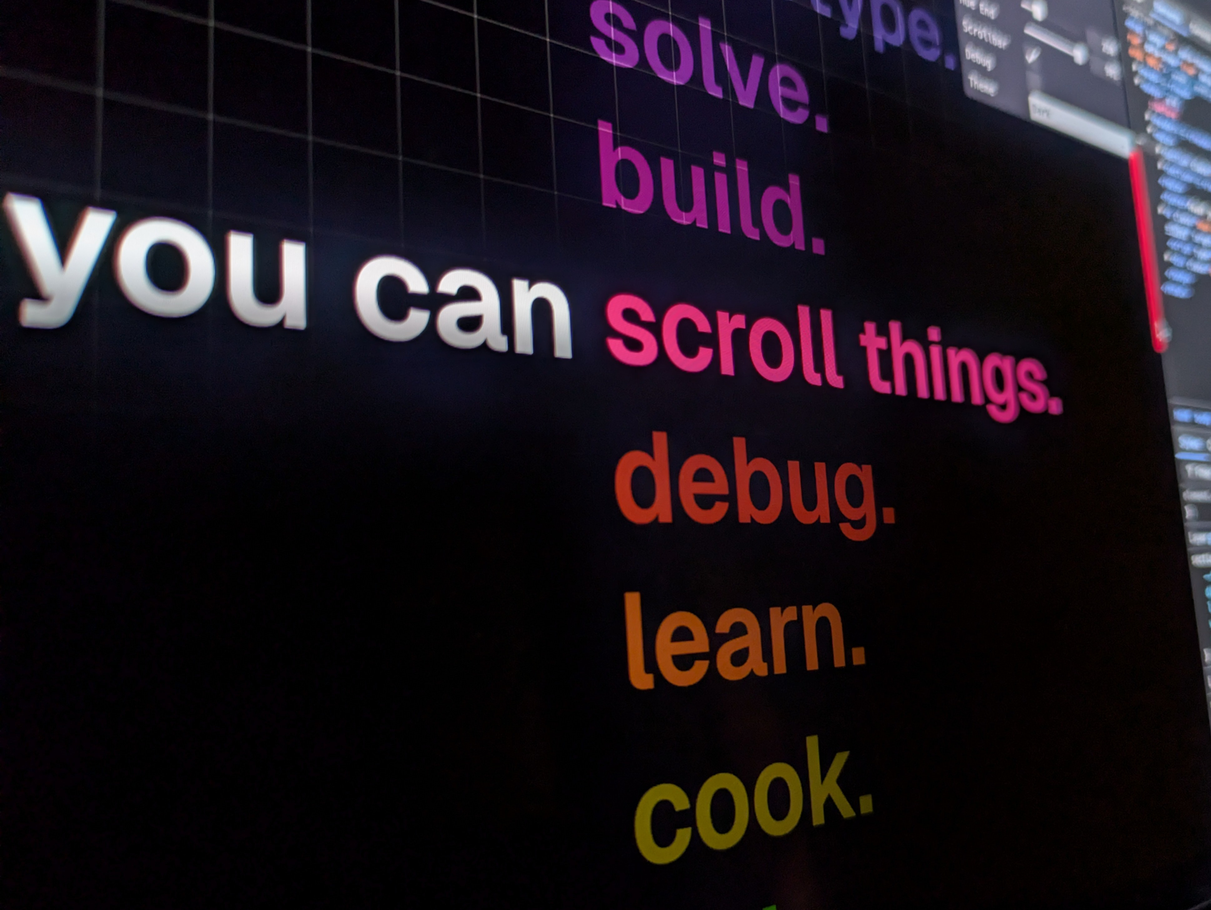 You can scroll things - by Jhey ʕ•ᴥ•ʔ - The Craft of UI