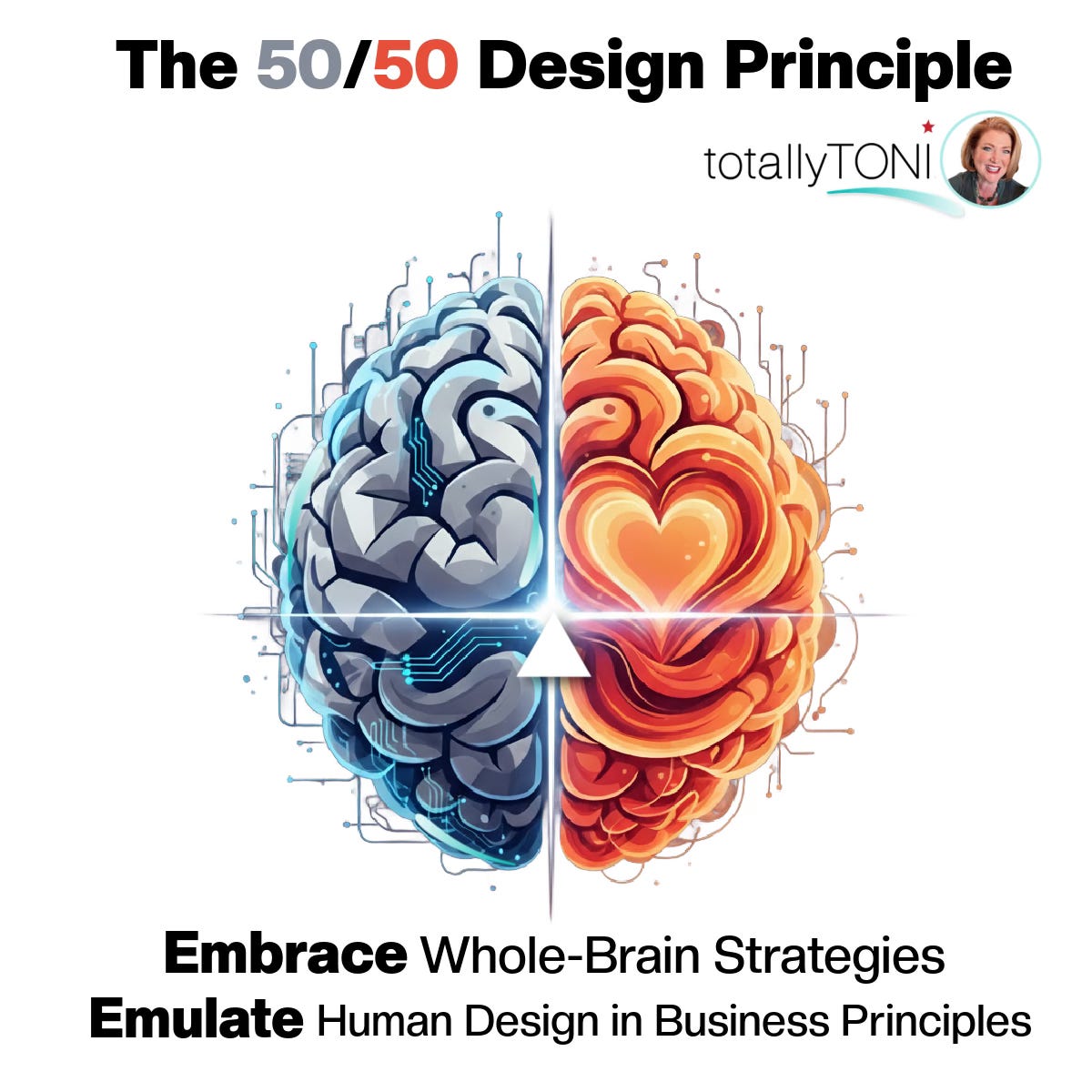 Introducing: The 50/50 Design Principle - Toni Blake