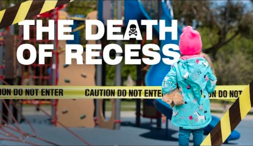 The Death of Recess – NEW Documentary STREAMING NOW!