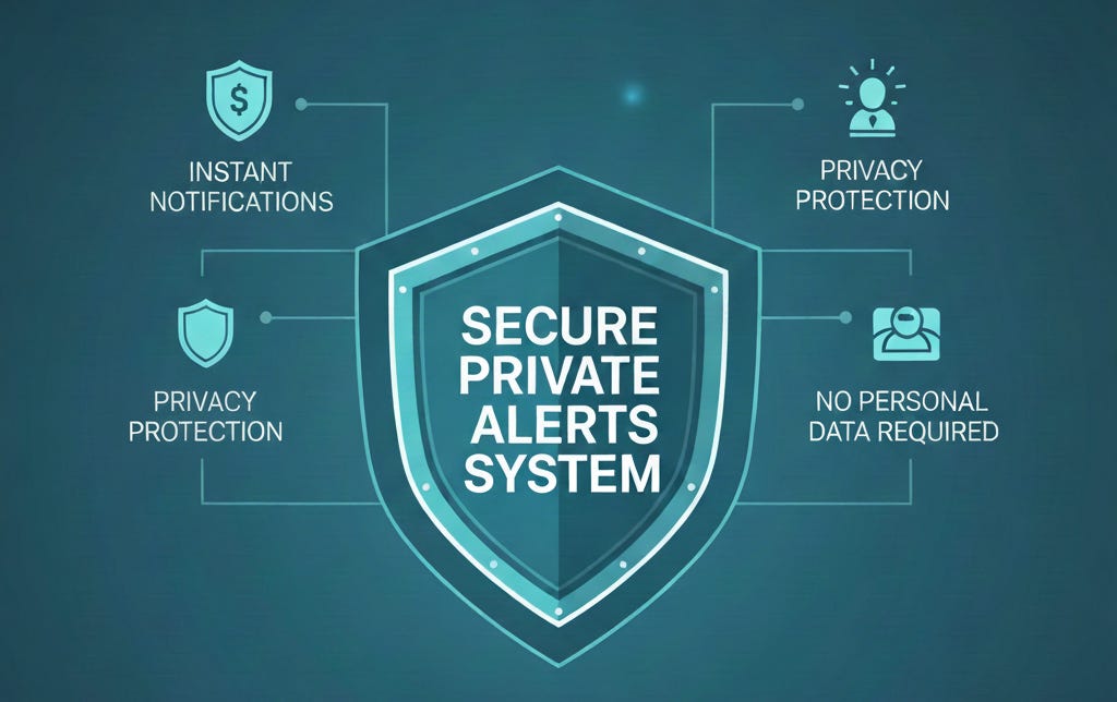 Speak & Stay Safe: How to Send Alerts Without Giving Away Your Privacy