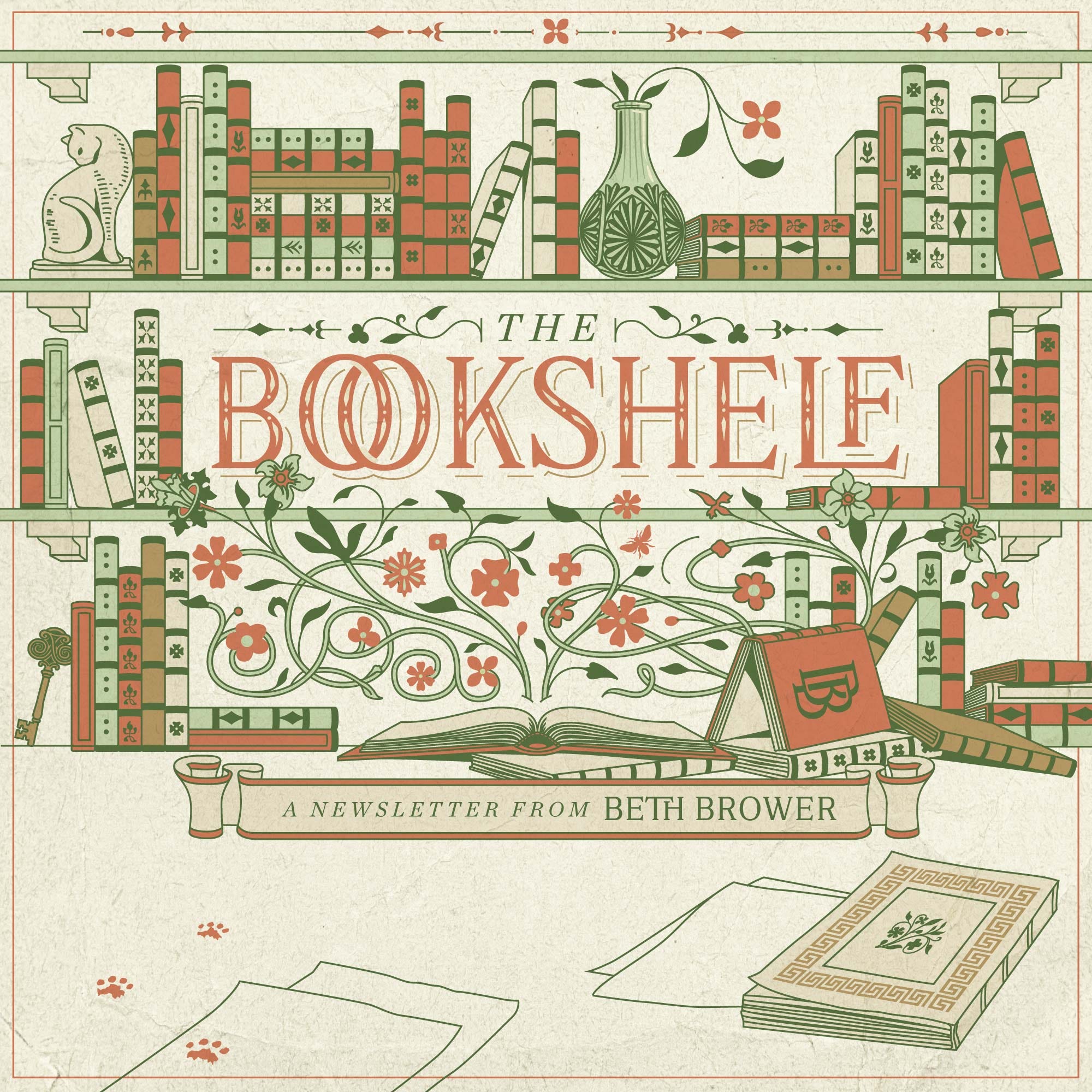 The Bookshelf ~ September 2025 - Beth Brower Scribbles Away