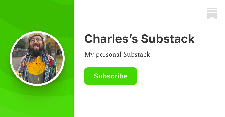 Charles’s Substack | Charles W. Revealed | Substack