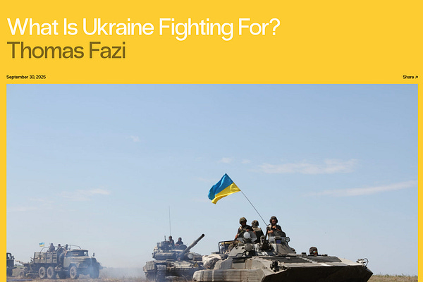 Thomas Fazi | Substack