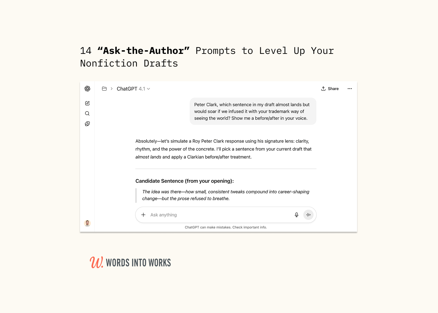14 “Ask-the-Author” Prompts to Level Up Your Nonfiction Drafts