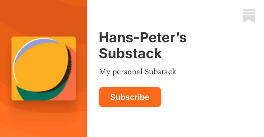 Hans-Peter’s Substack | Hans-Peter Selk | Substack