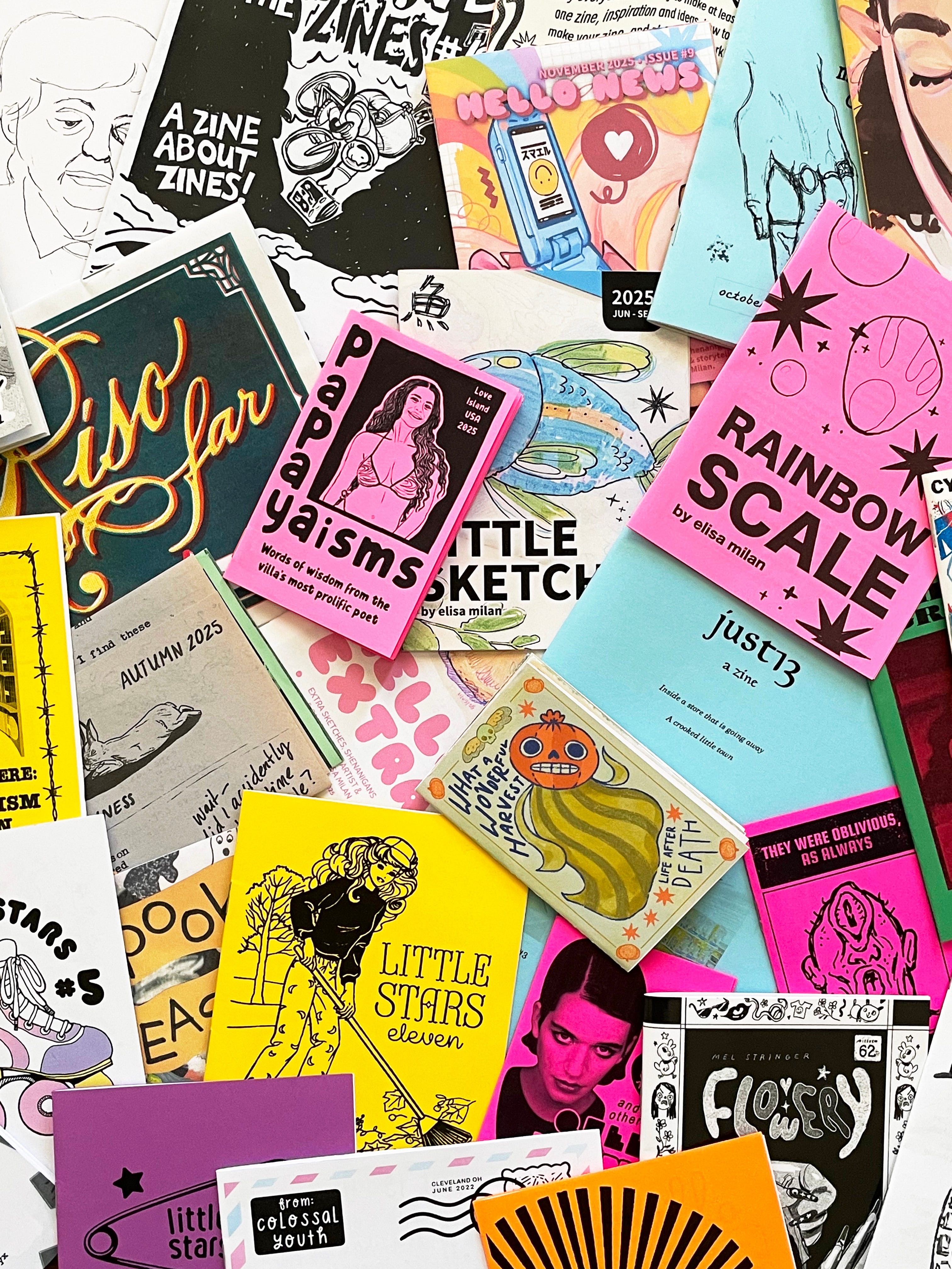 How to Make Zine Friends - by Brigitte - Commonplace Zines