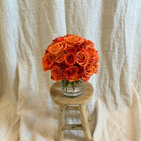 DIY: Pavé style rose arrangement - by Jasmine Neal