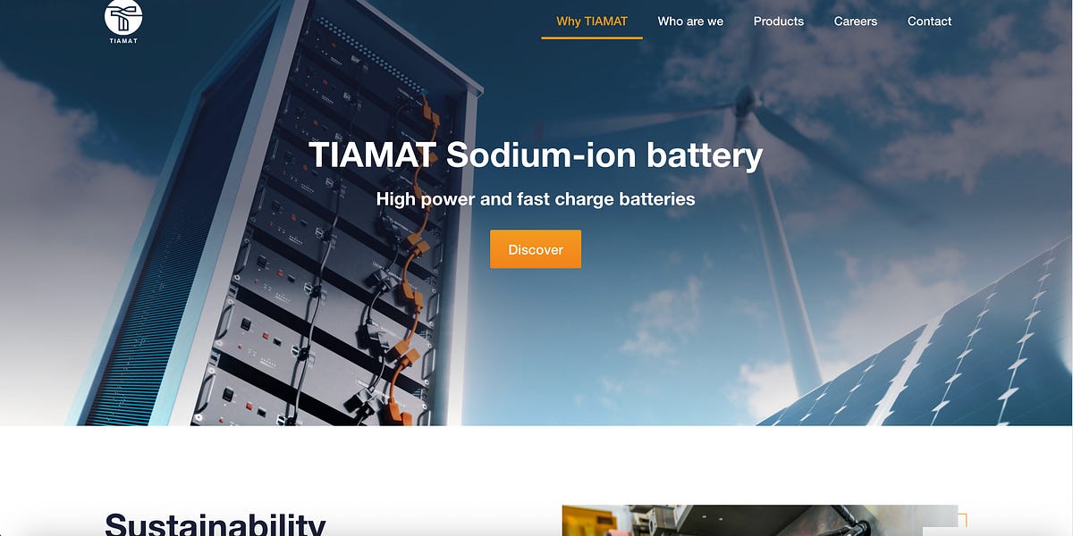 Tiamat: Sovereign Sodium-Ion Battery Technology for European Strategic ...