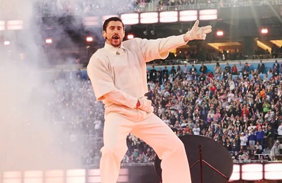 Bad Bunny used undeniable fun to defy Super Bowl halftime critics ...