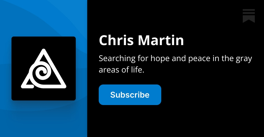Chris Martin | Substack