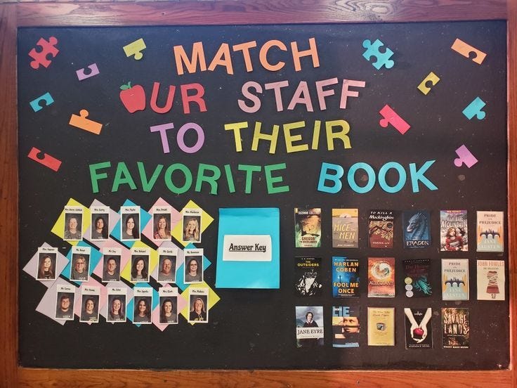 Passive Programming For Your School Library