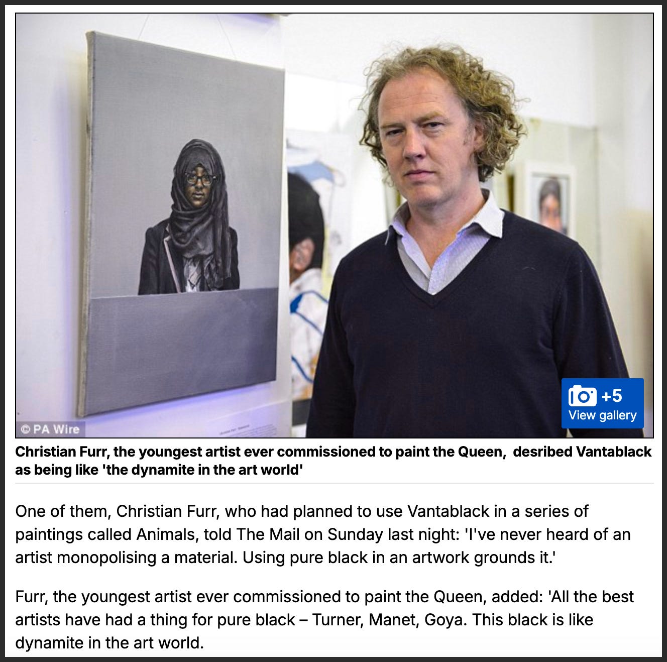 Vantablack: The Colour War Between Artists