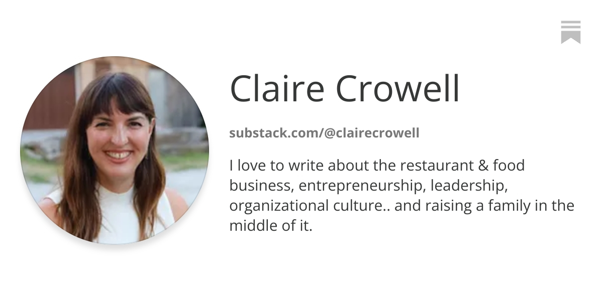 Claire Crowell | Substack