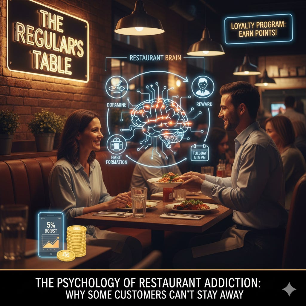 THE PSYCHOLOGY OF RESTAURANT ADDICTION: WHY SOME CUSTOMERS CAN’T STAY AWAY