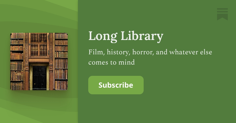 Long Library | Peter Raleigh | Substack