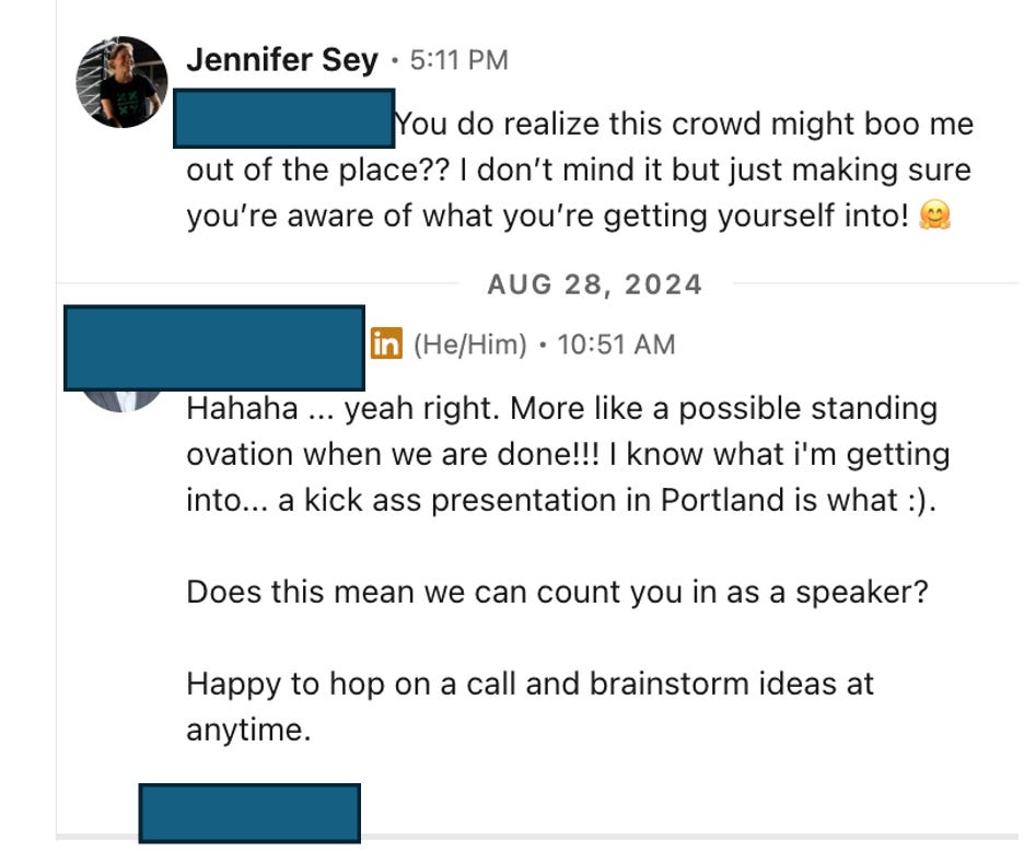 I just got kicked off a ‘diverse thought’ panel for wrongthink