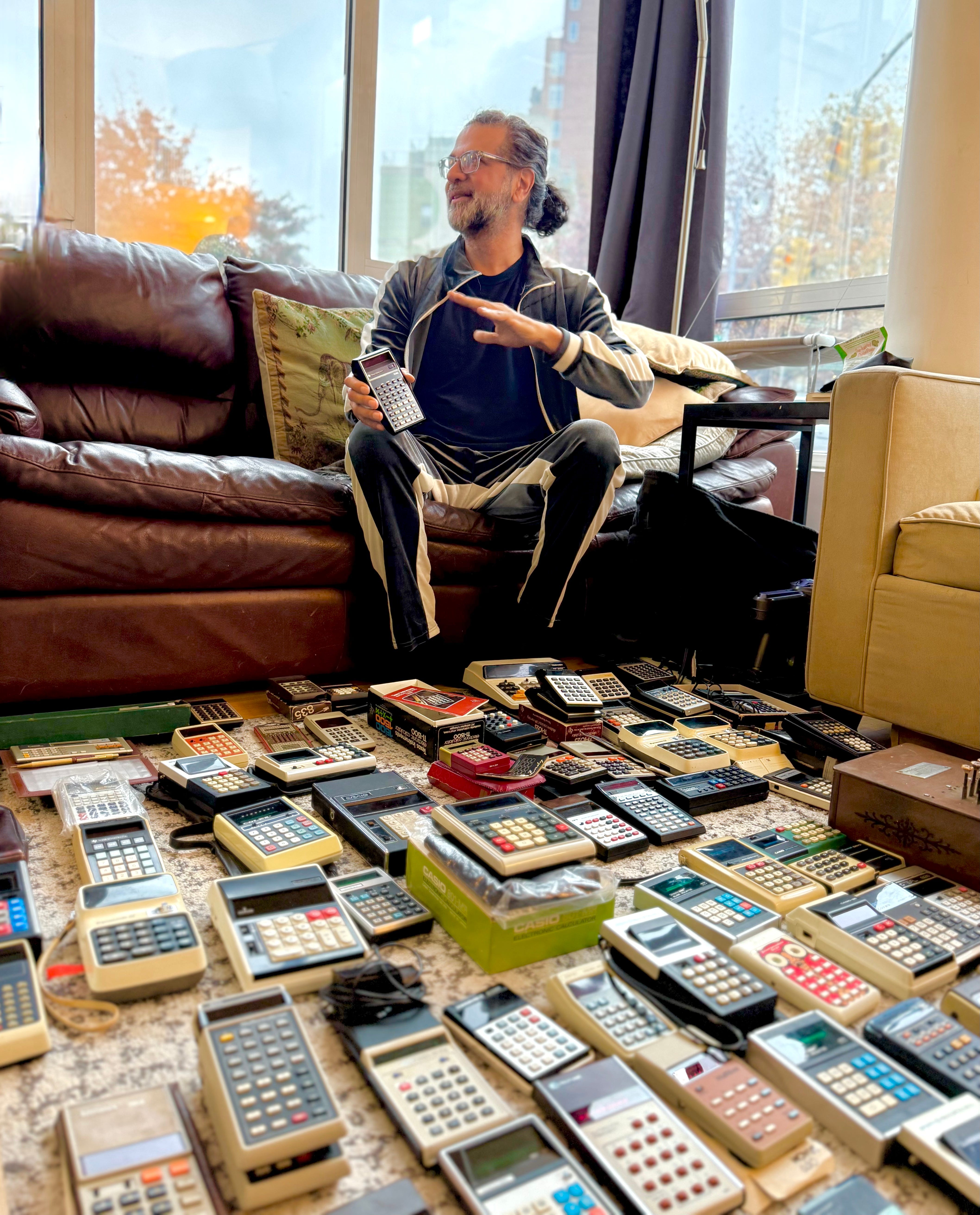 Collection Agency: Crunching the Numbers with a Calculator Collector