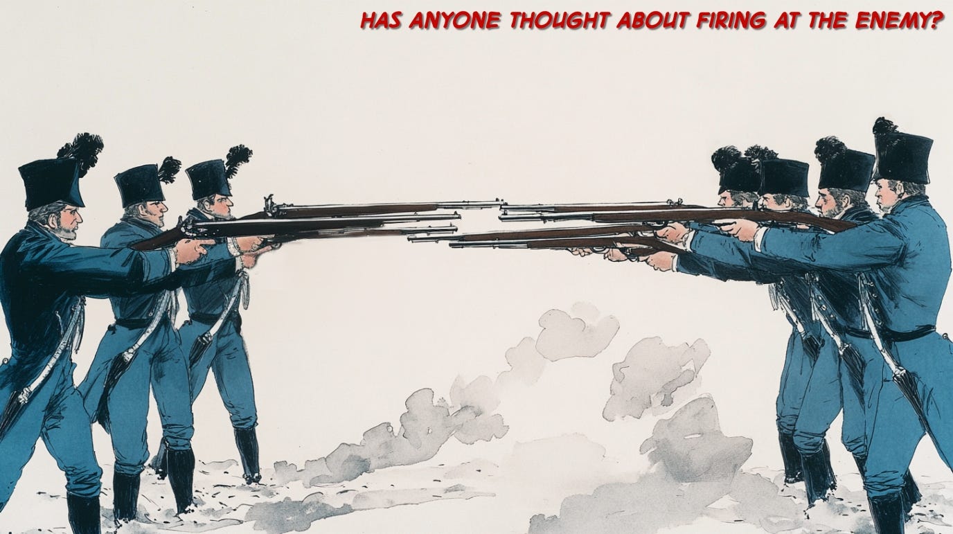 Circular Firing Squad - The Lonely Spartan