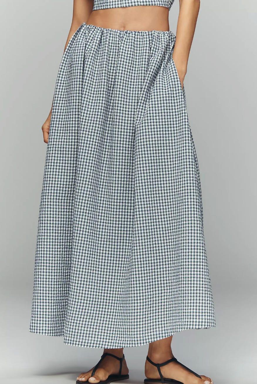 Gingham everywhere you look - by Kim France
