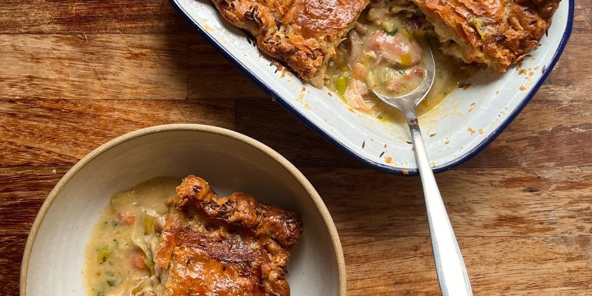 Kitchen Project #59: Ultimate chicken pie - by Nicola Lamb
