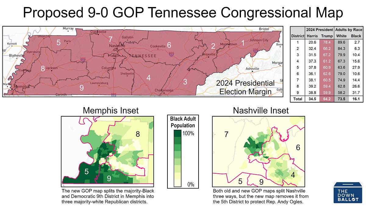 Morning Digest: New GOP map dismembers Black district in Memphis ...