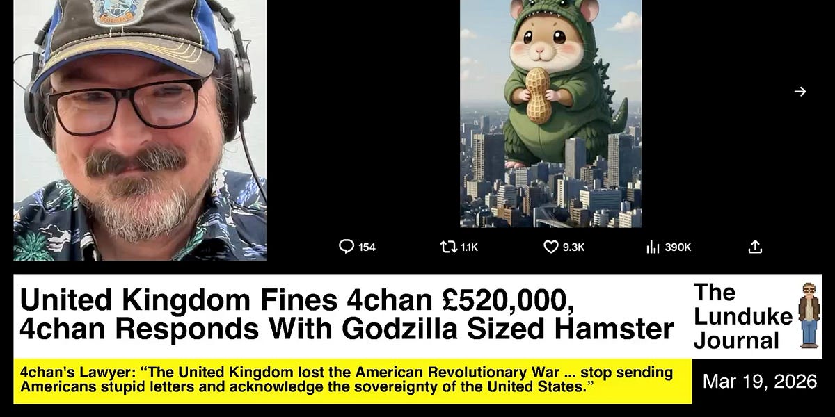 United Kingdom Fines 4chan £520,000, 4chan Responds with Godzilla Sized ...