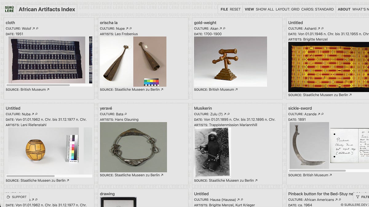Indexing African Artifacts - by Korede Aderele