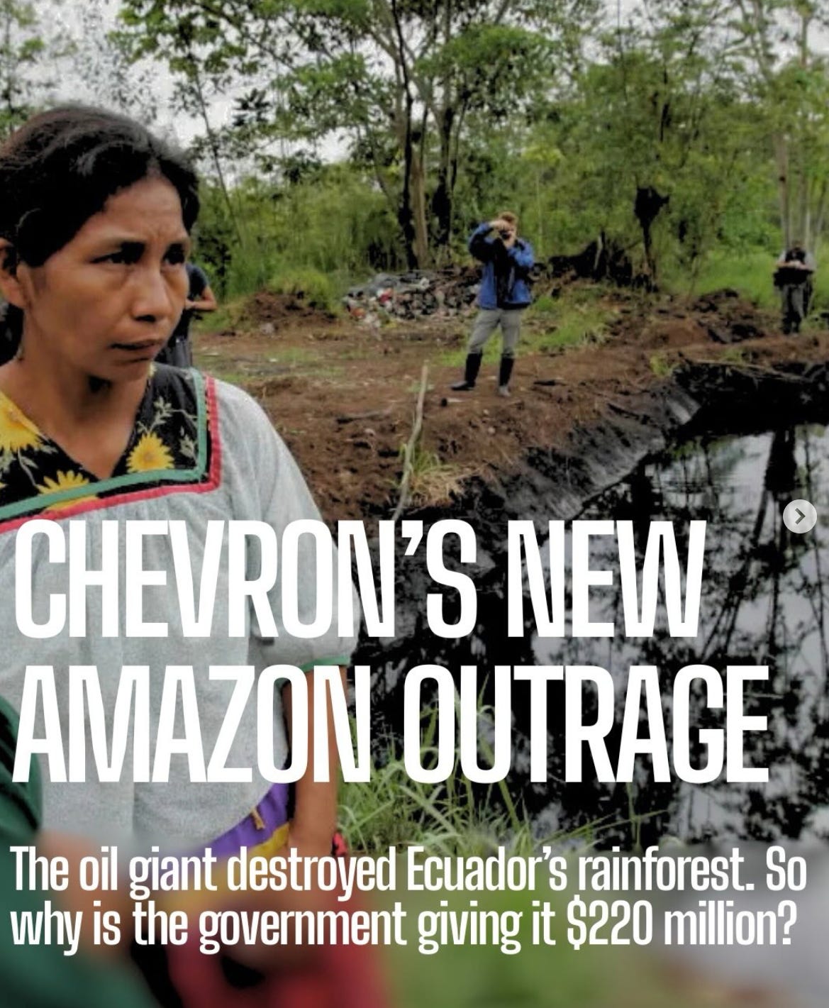 Chevron's New Outrage: Oil Giant Trying to Suck Millions In "Blood ...