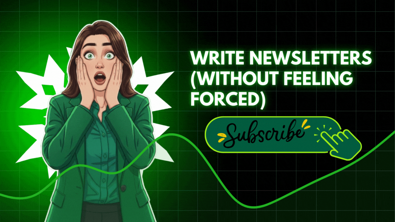 How To Actually Write Newsletters (Without It Feeling Forced)