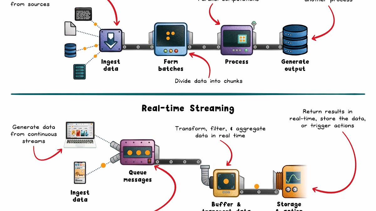 Batch Processing vs Real-time Streaming - by Nikki Siapno