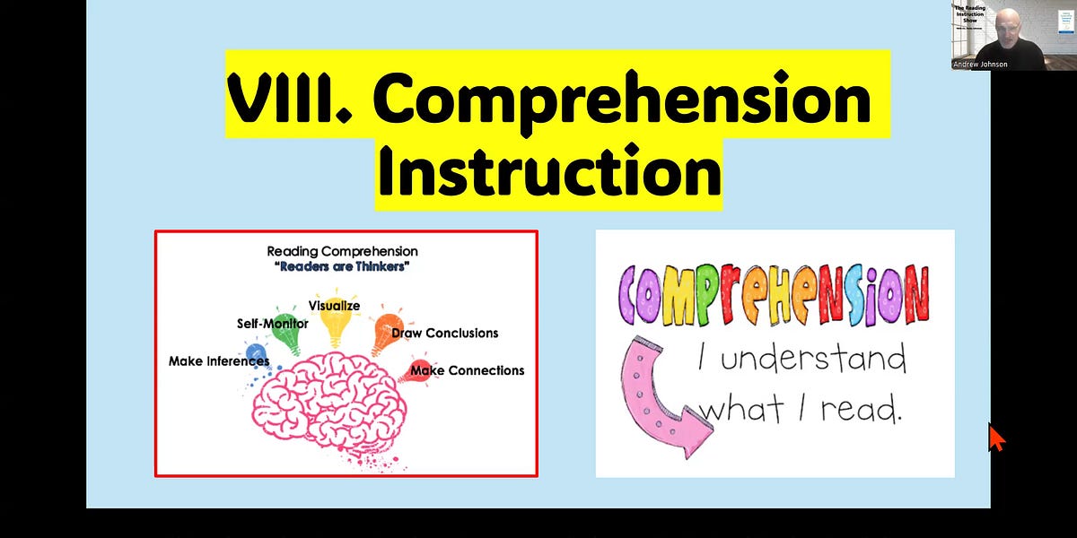 The Big 5: Comprehension - by Dr. Andy Johnson