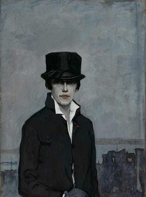 Romaine Brooks (1874 - 1970) - by Anastasia Grabov