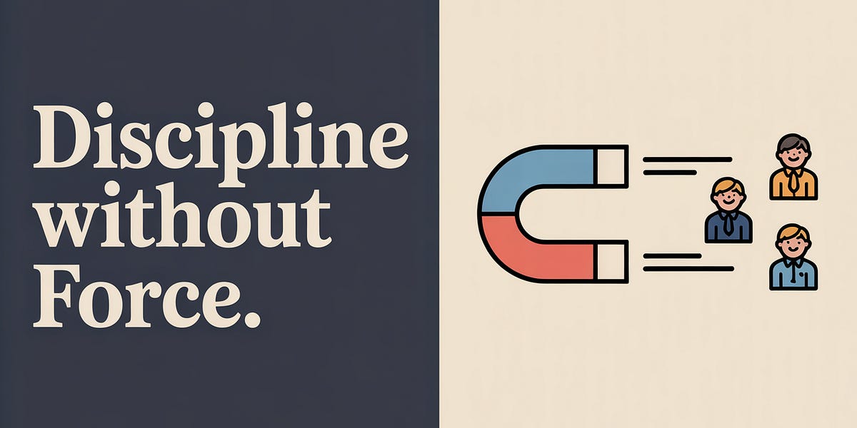 Discipline Without Force: Designing Systems That Pull You Forward