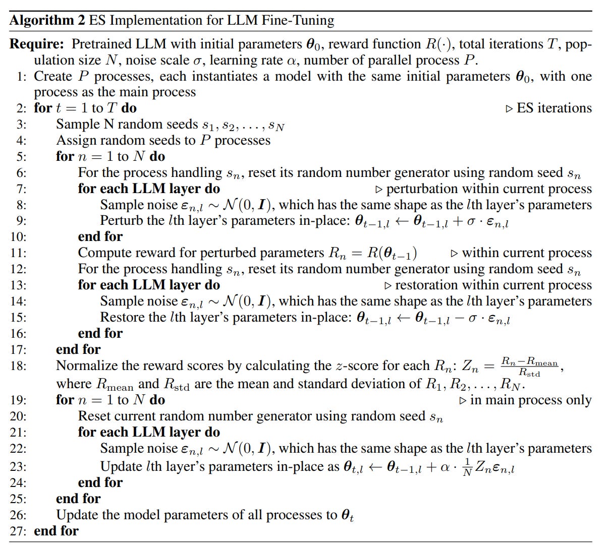 Evolution Strategies at Scale: LLM Fine-Tuning Beyond Reinforcement ...