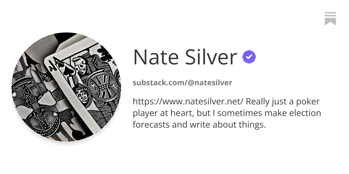 Nate Silver | Substack