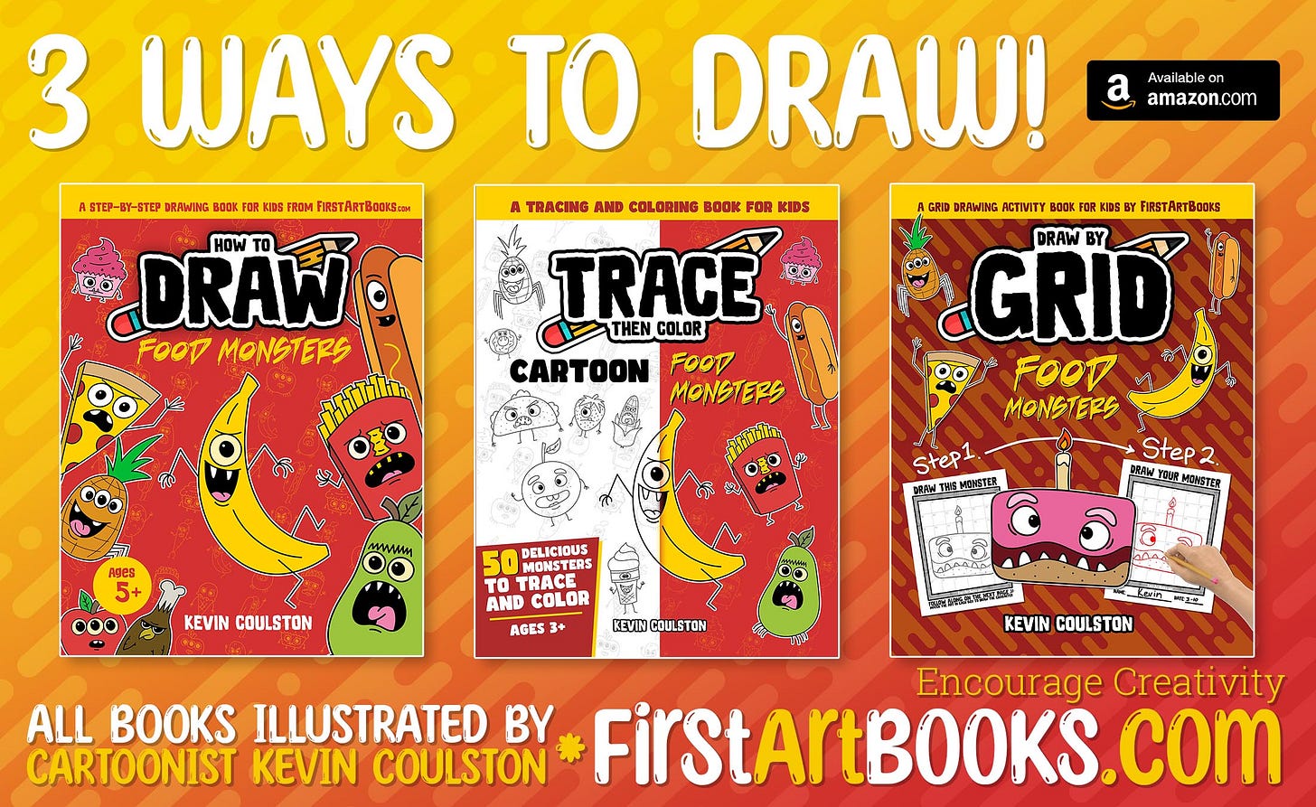 Video Drawing Tutorial: How To Draw A Corn Monster | A Preview Of My ...