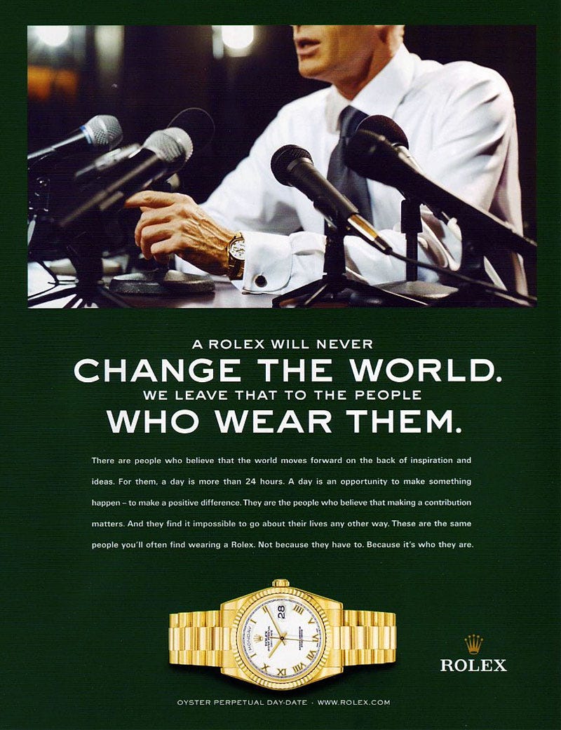 Rolex - by Kyle Westaway - Acquired Briefing
