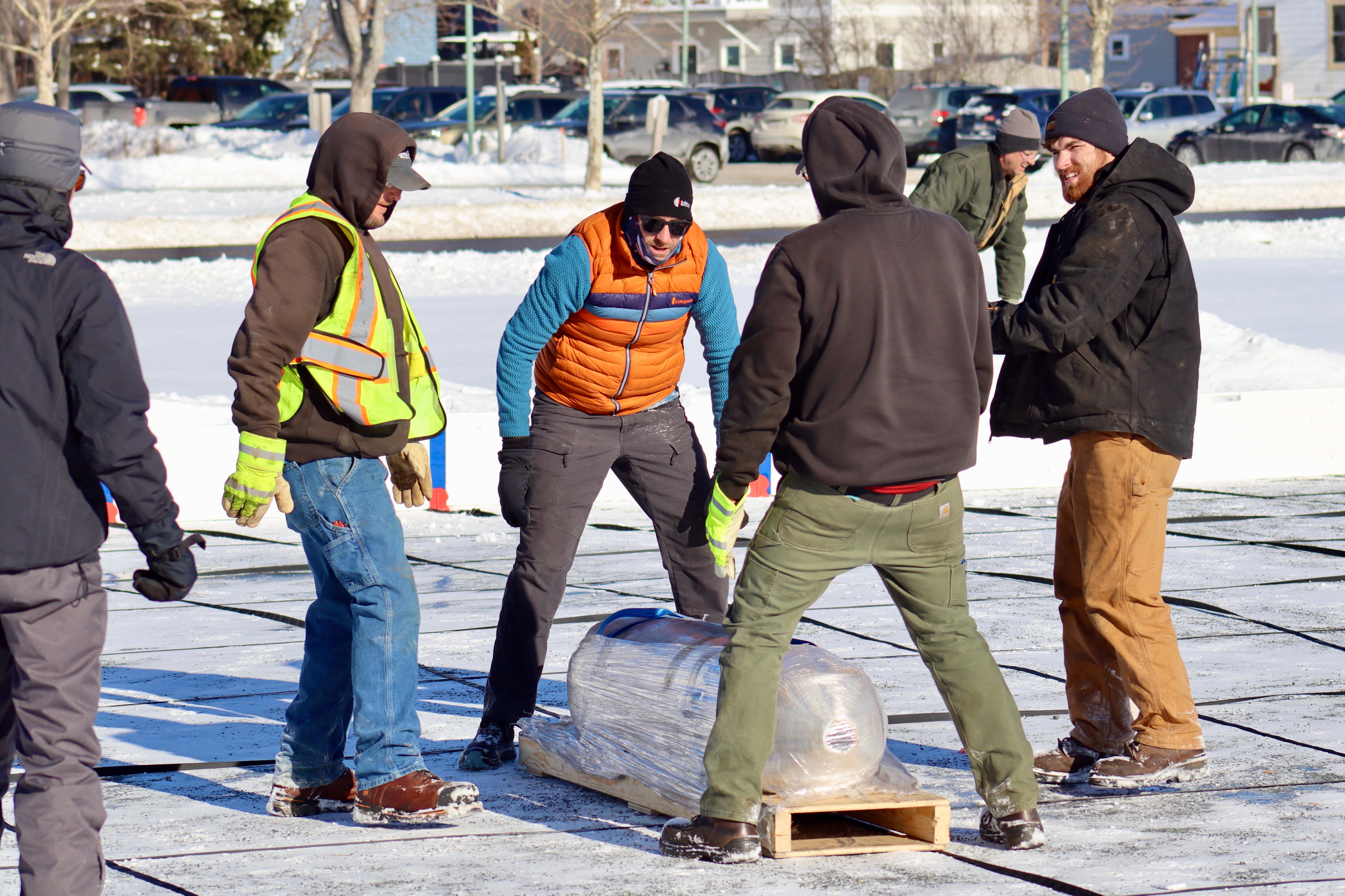 Ice, Ice, Baby! Downtown Bar Harbor's Ice Rink Is Almost Ready