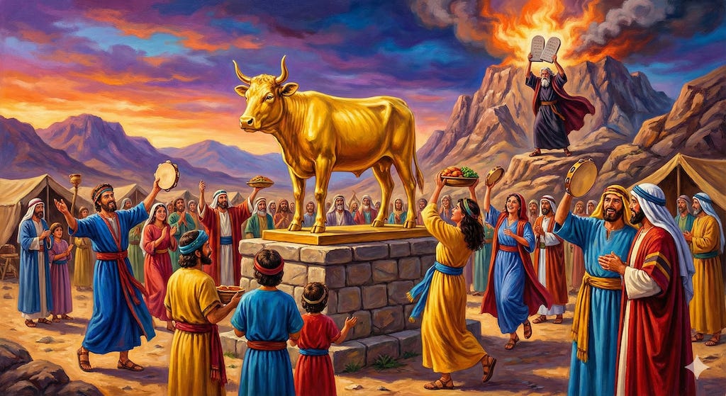 The Golden Calf and The Broken Tablets - BibleChapterADay