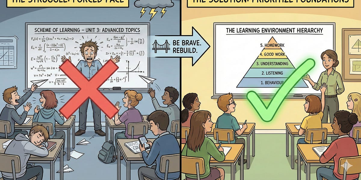 How to Teach the "Perfect Storm" Class: Slow Down to Speed Up