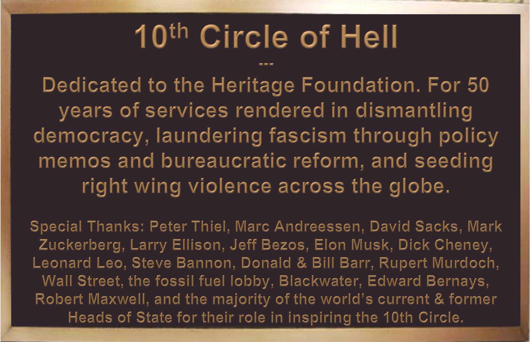 Hell Breaks Ground on 10th Circle to Accommodate 21st Century Evil