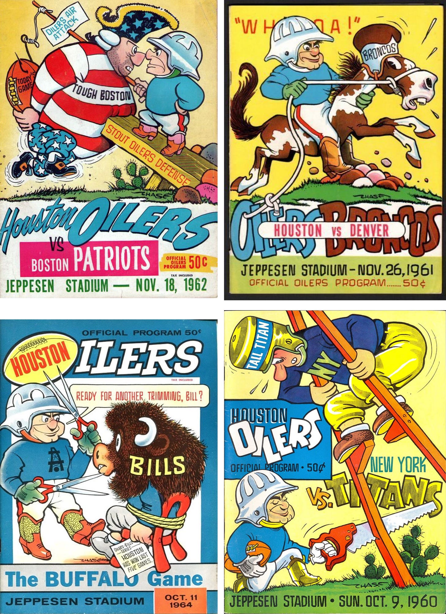 A Deep Dive on the Houston Oilers’ Uniforms - by Paul Lukas