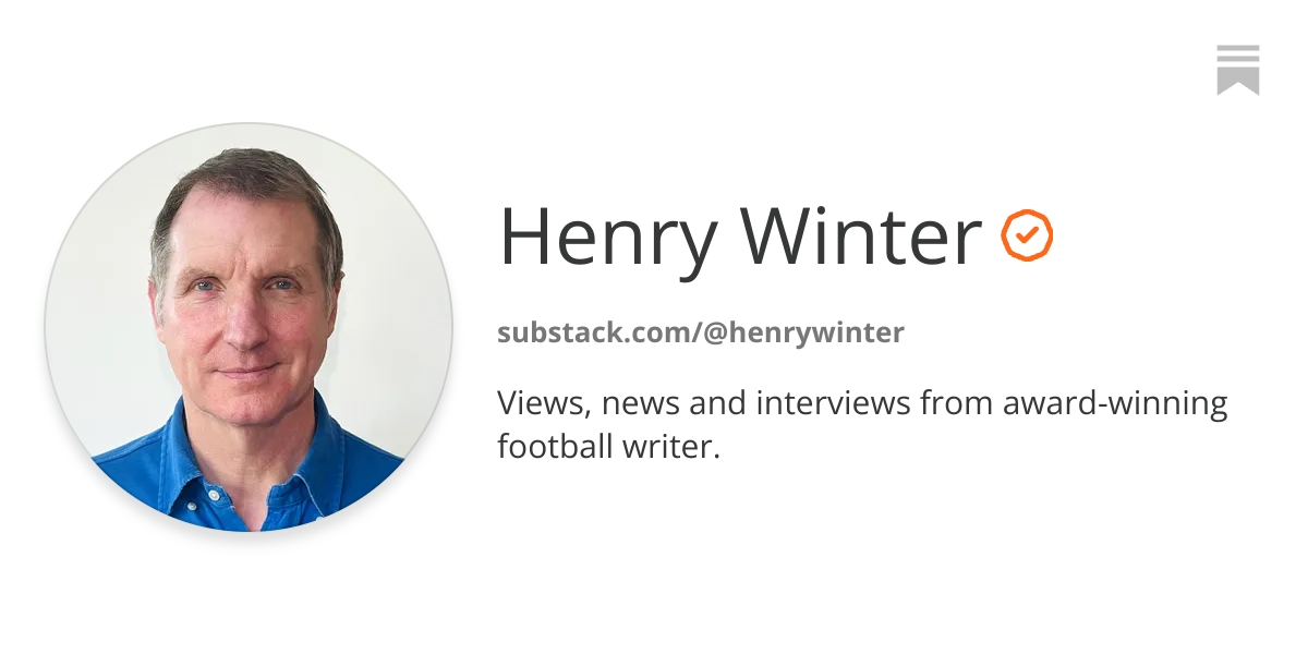 Henry Winter | Substack