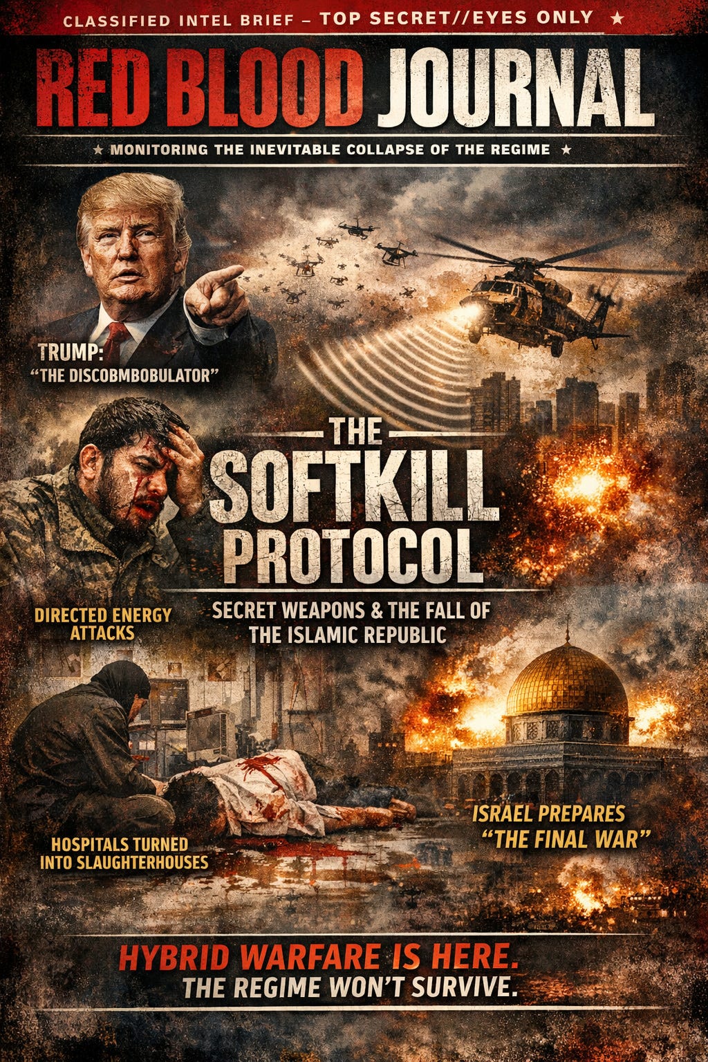🩸📡 Invisible Warfare and the Iranian Collapse